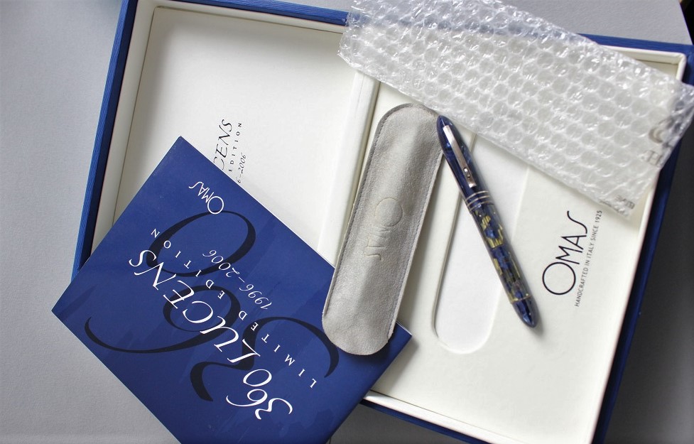 Omas 360 Lucens Celluloid Limited Edition Fountain Pen - Vintage and ...