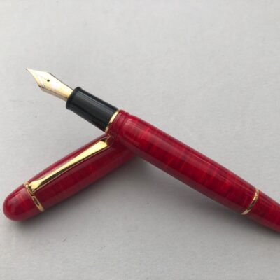 Classic Pens LM1 Limited Edition Flame Red Fountain Pen | Fine Nib ...
