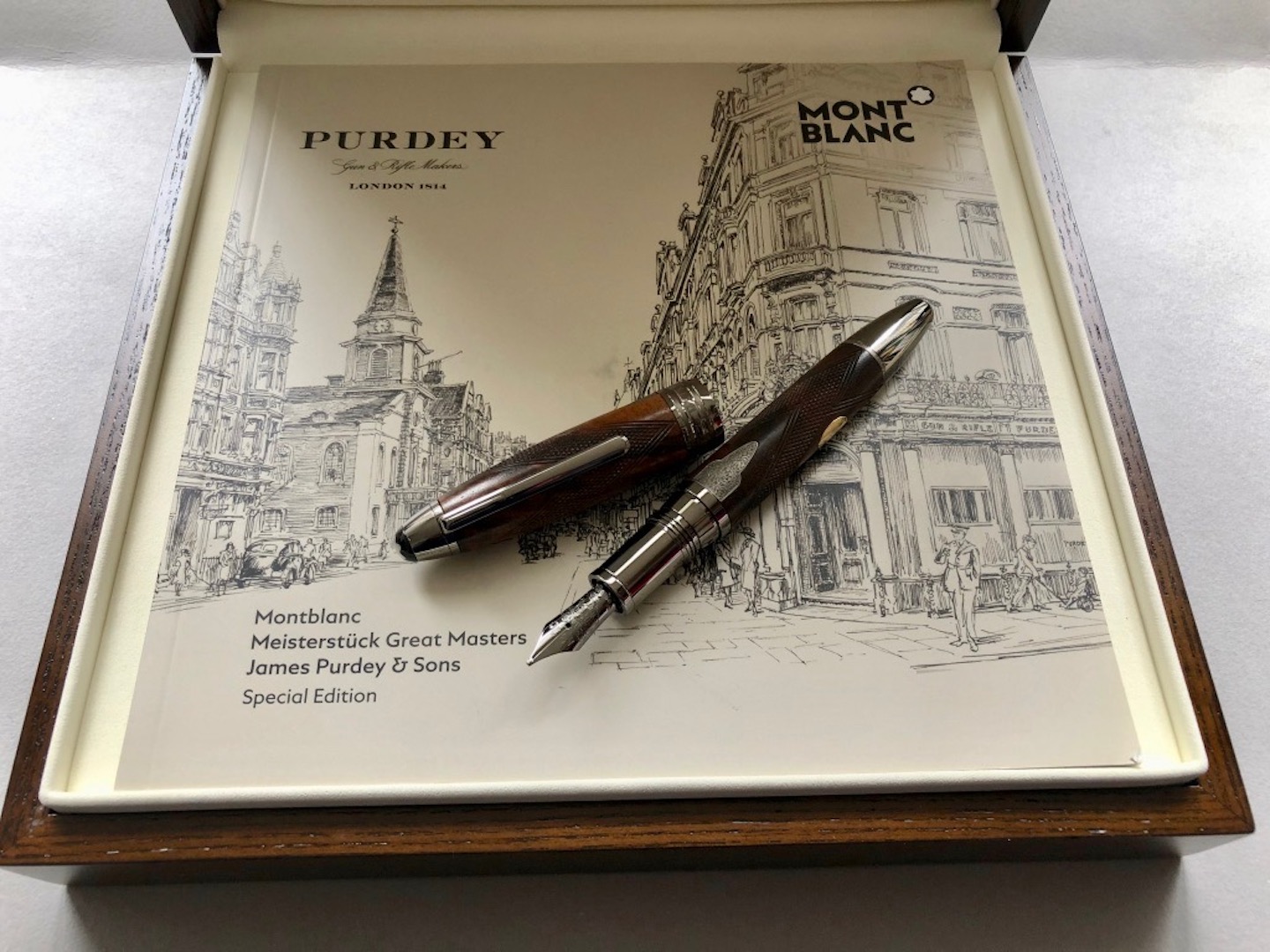 Montblanc Meisterstuck Great Masters James Purdey & Sons Fountain Pen ...