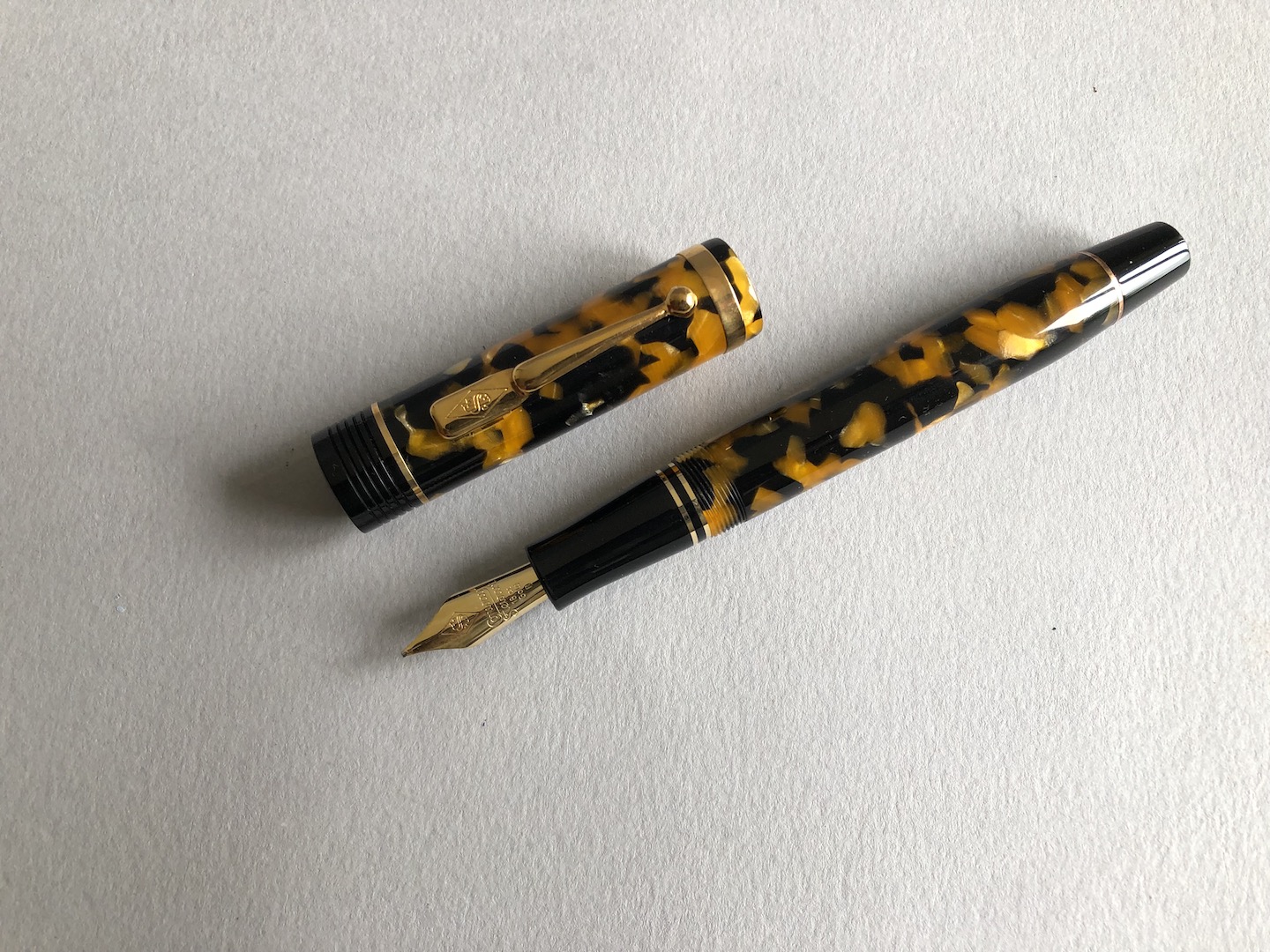 Early Conway Stewart Churchill Limited Edition Fountain Pen | Broad Nib ...