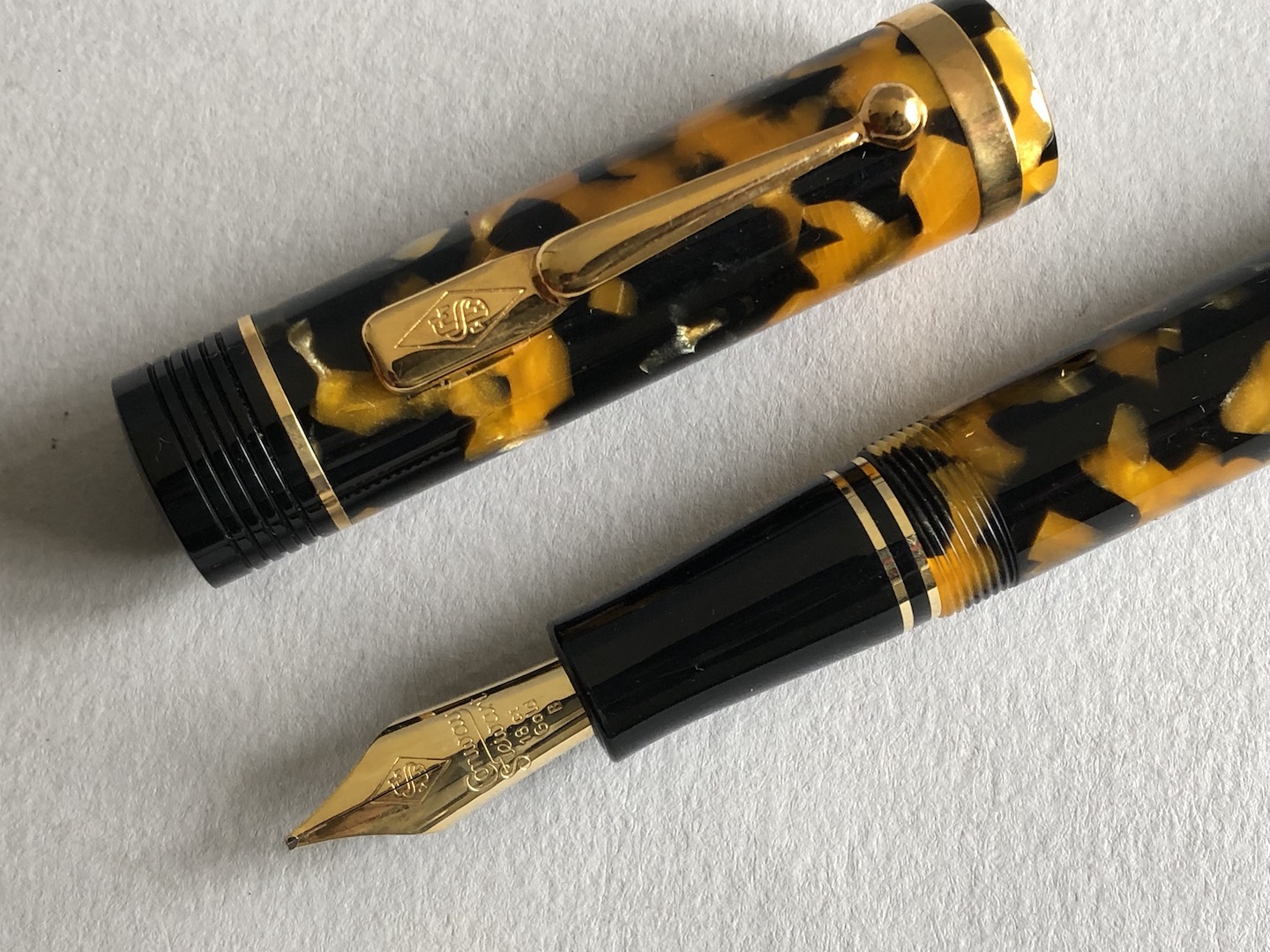 Early Conway Stewart Churchill Limited Edition Fountain Pen | Broad Nib ...